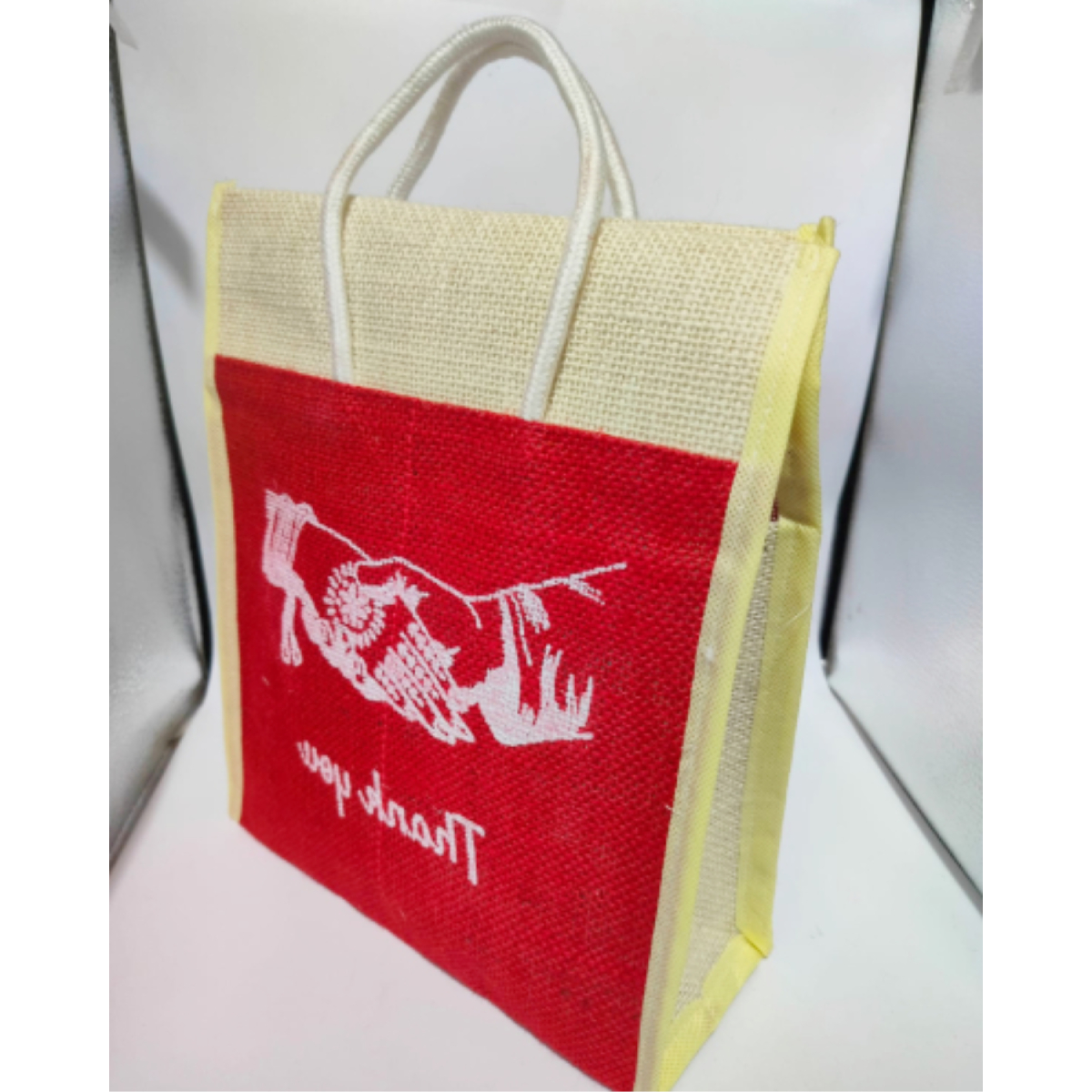 Jute Bag with Thank you Print - Adoura Gifts