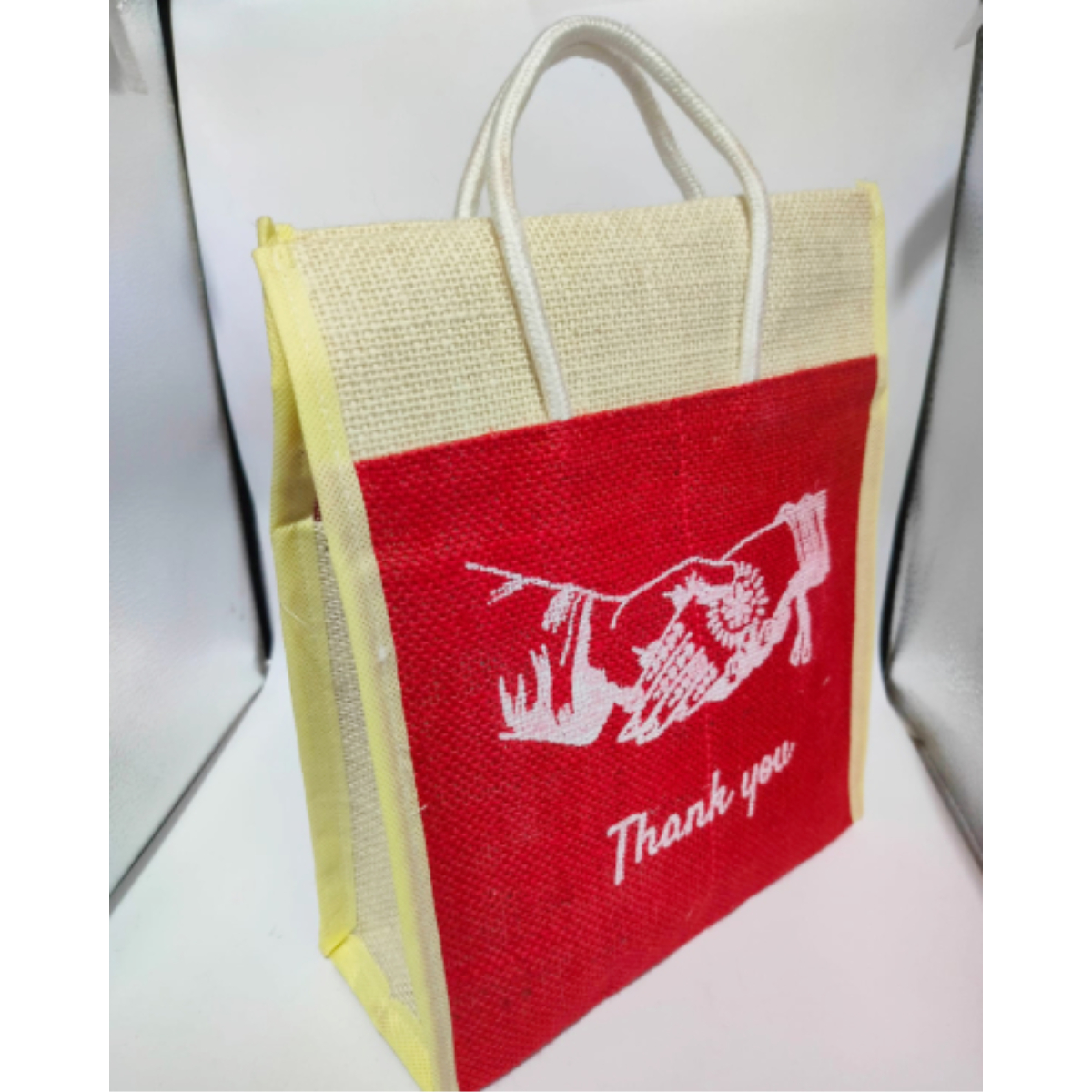 Jute Bag with Thank you Print - Adoura Gifts