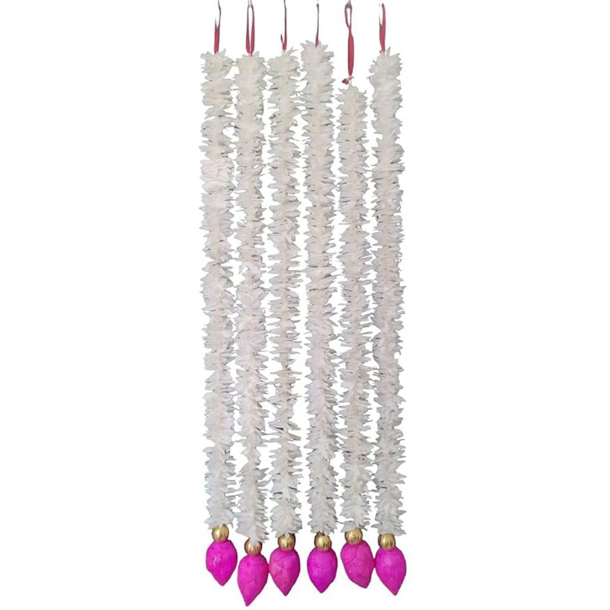 Artificial Lotus | Bud Door Hanging Toran – 3.1 Feet - Adoura Gifts